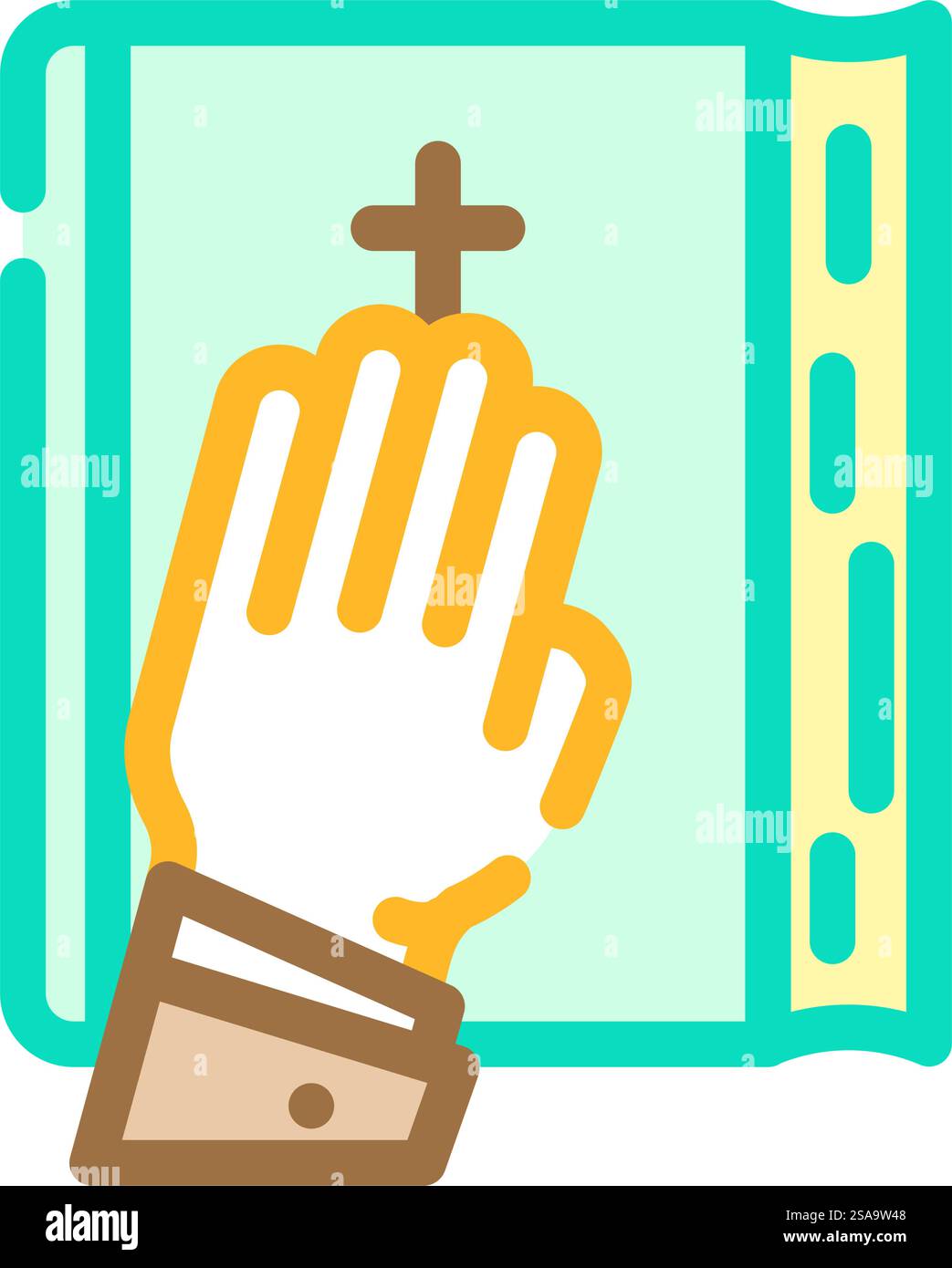 expert witness evidence crime color icon vector. expert witness ...