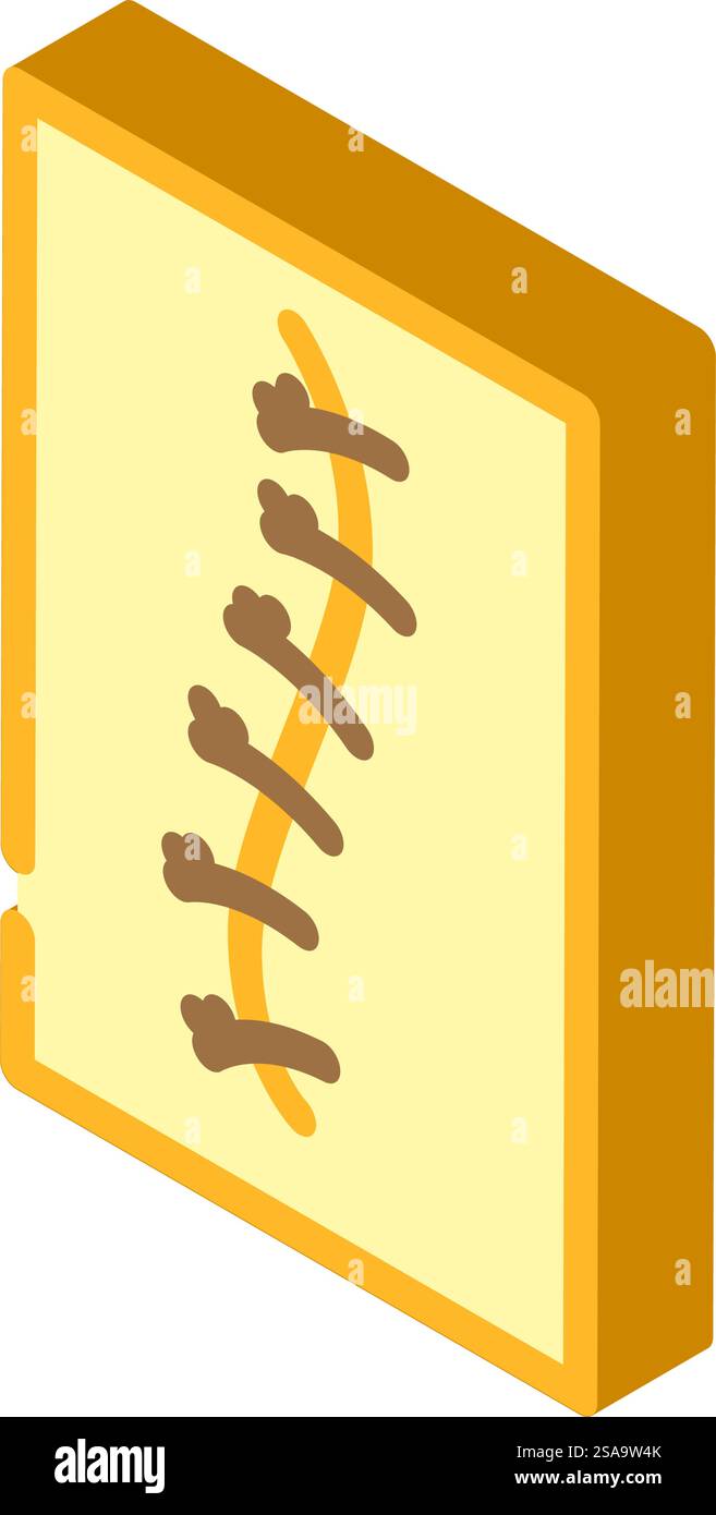 incision surgery isometric icon vector. incision surgery sign. isolated ...