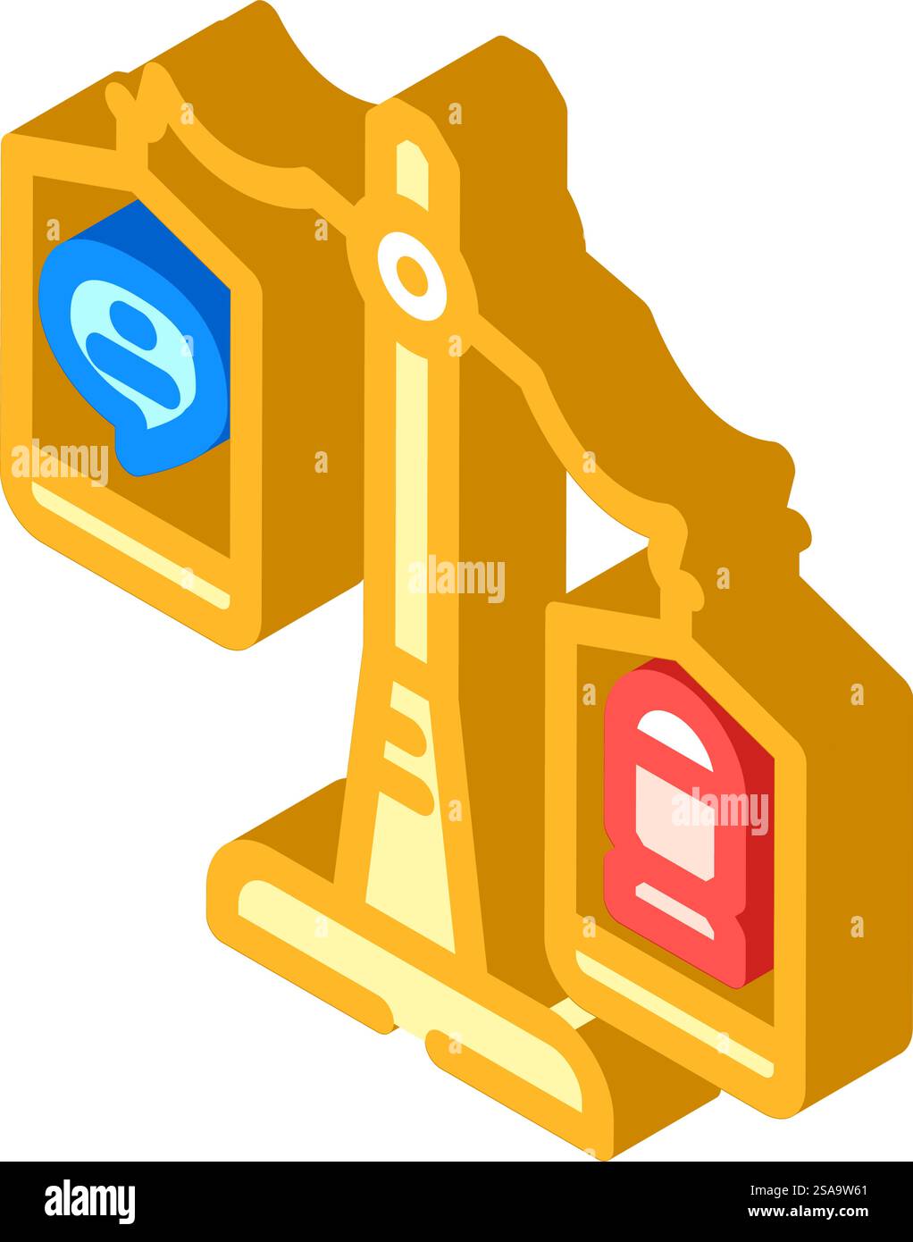 admissible evidence crime isometric icon vector. admissible evidence ...