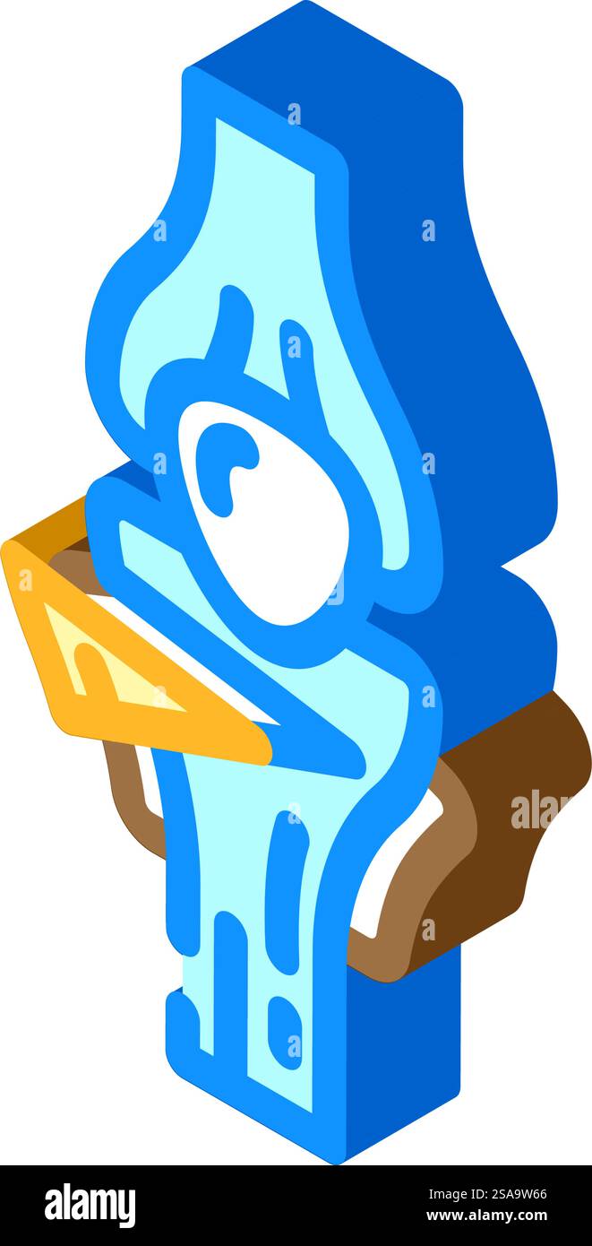 osteotomy surgery isometric icon vector. osteotomy surgery sign ...