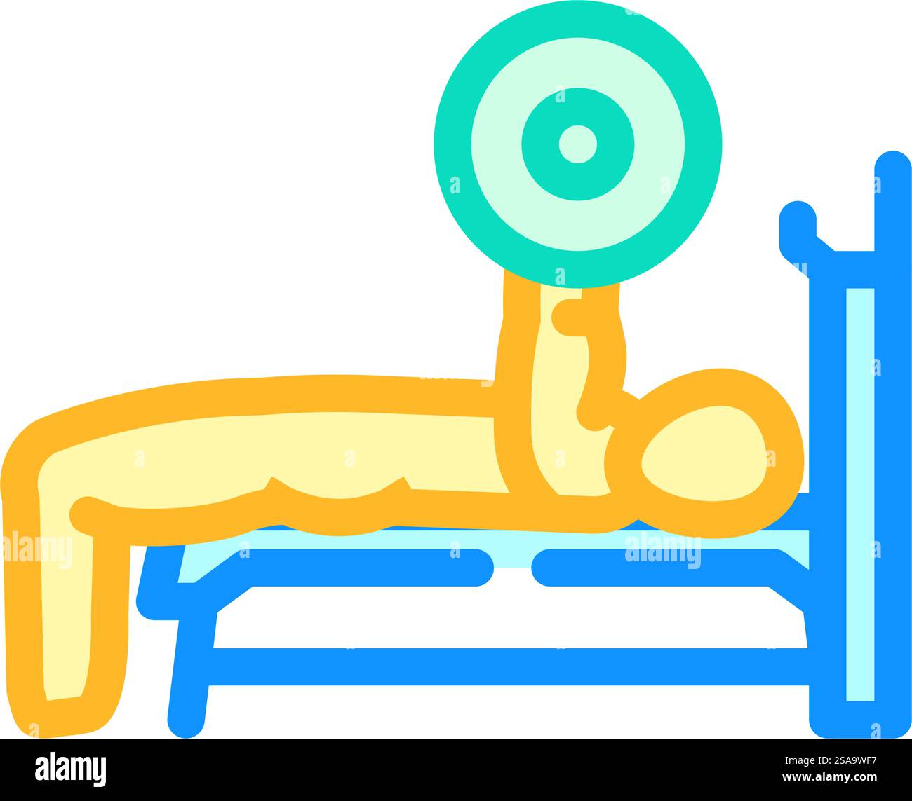 walking lunges fitness exercise leg color icon vector. walking lunges ...