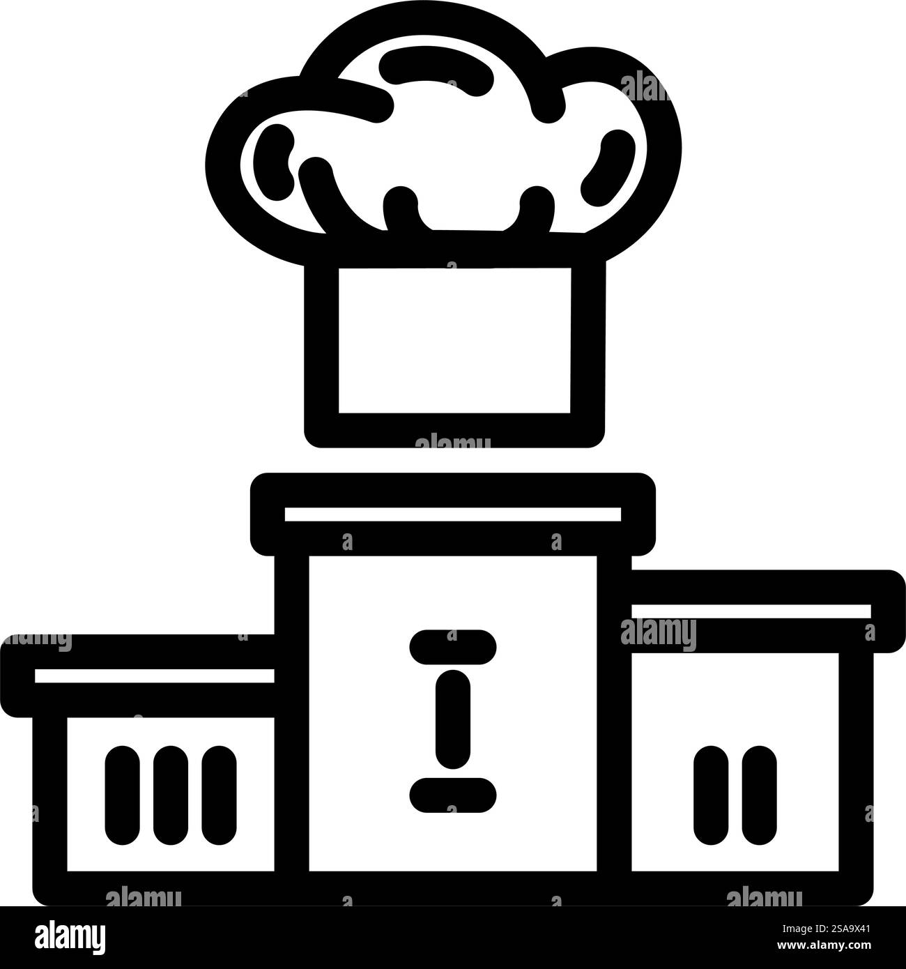 cooking competitions restaurant chef line icon vector. cooking ...
