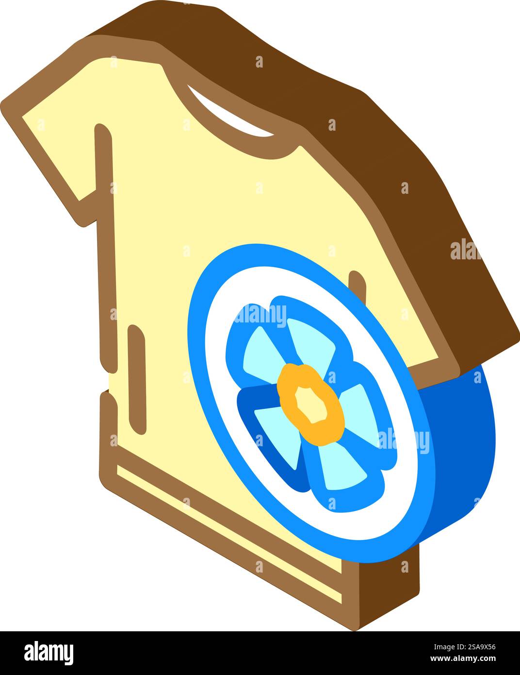 linen garments sustainable fashion isometric icon vector. linen ...