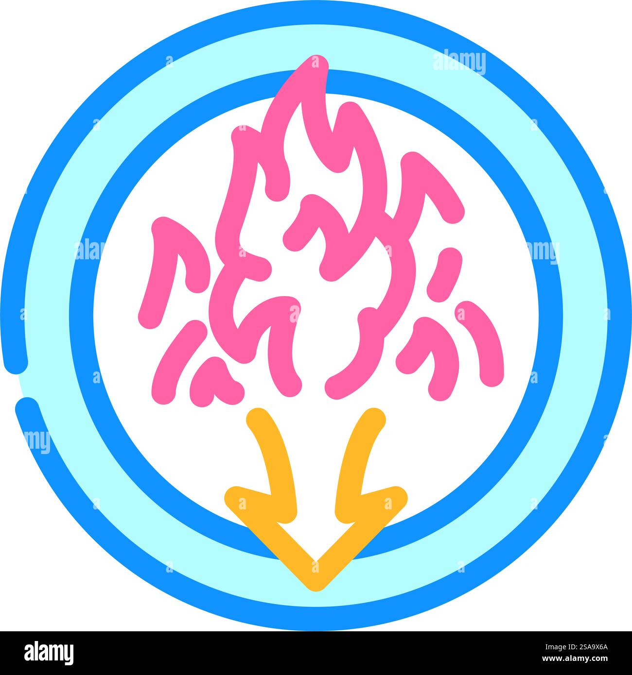 caloric deficit obesity overweight color icon vector. caloric deficit ...