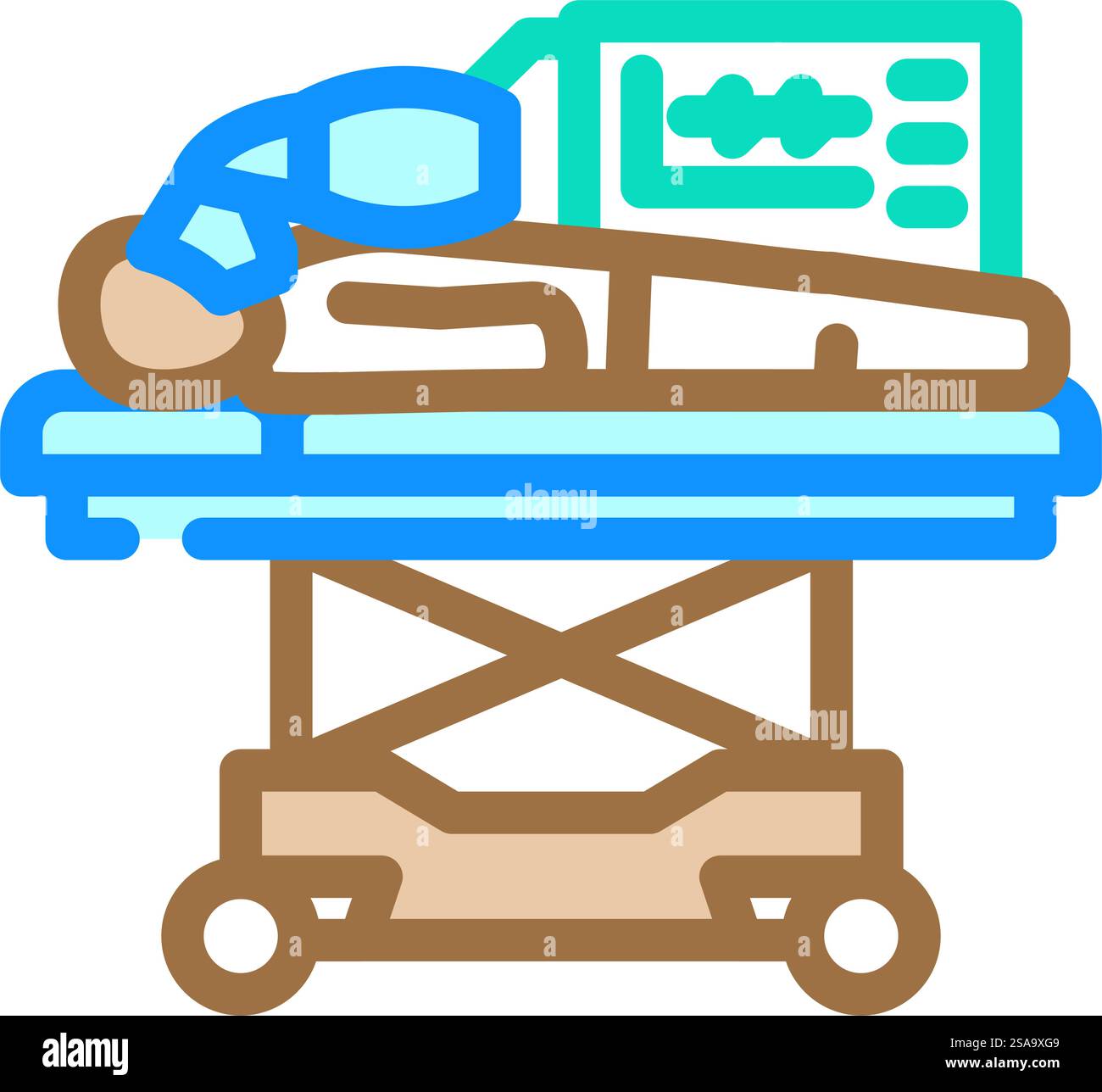 resuscitation efforts color icon vector. resuscitation efforts sign ...