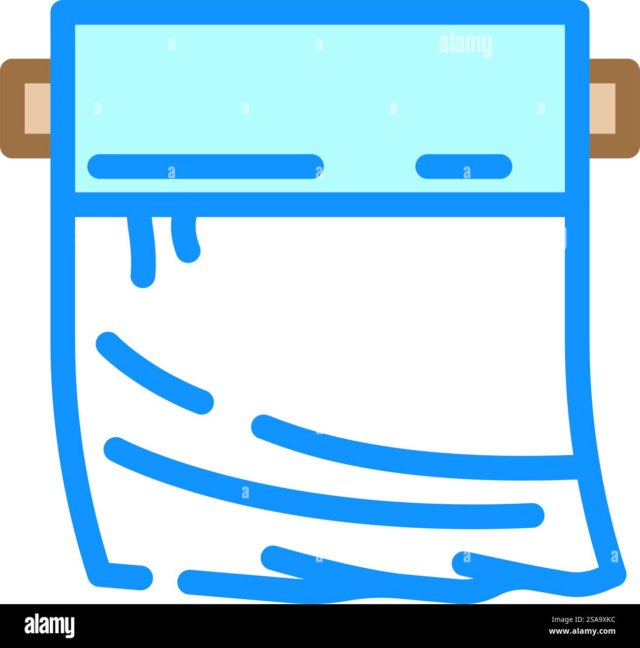 wrap plastic package color icon vector. wrap plastic package sign ...