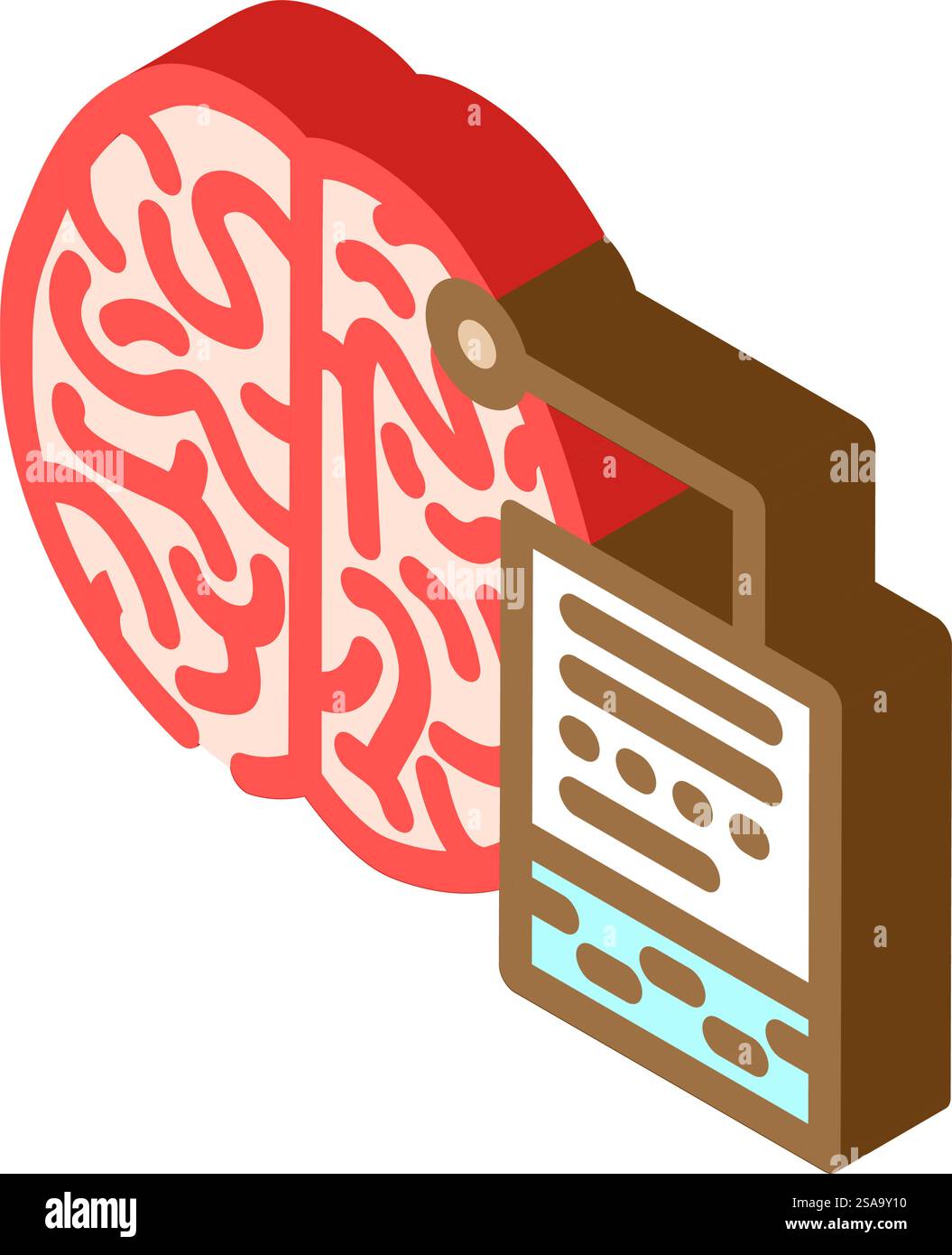 habit evidence crime isometric icon vector. habit evidence crime sign ...