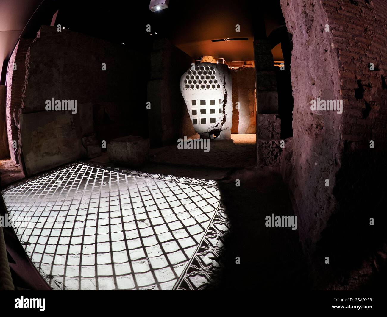 ROME, ITALY - NOVEMBER 30 2024 - The imperial forums Augusto and Livia ...