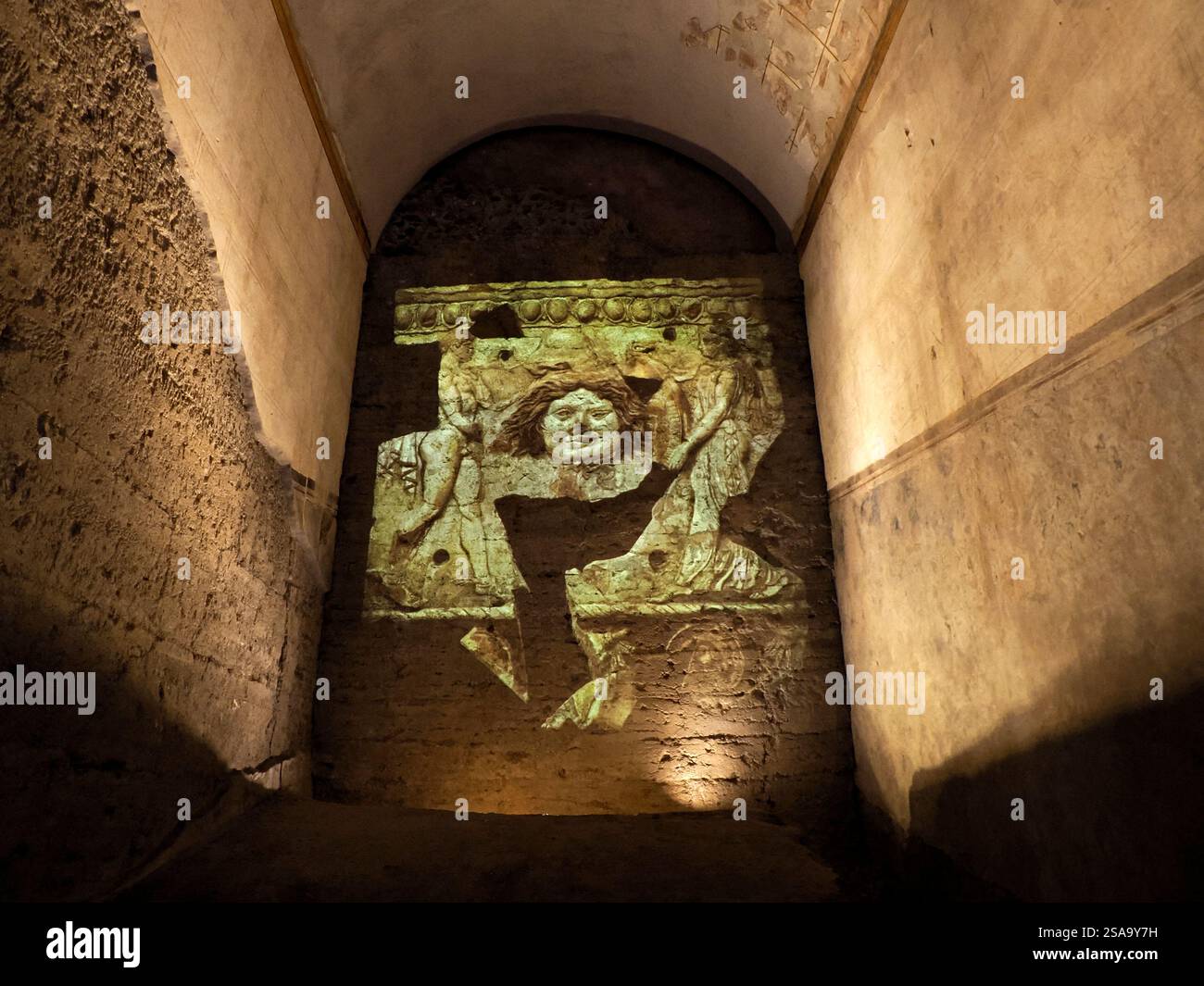 ROME, ITALY - NOVEMBER 30 2024 - The imperial forums Augusto and Livia ...