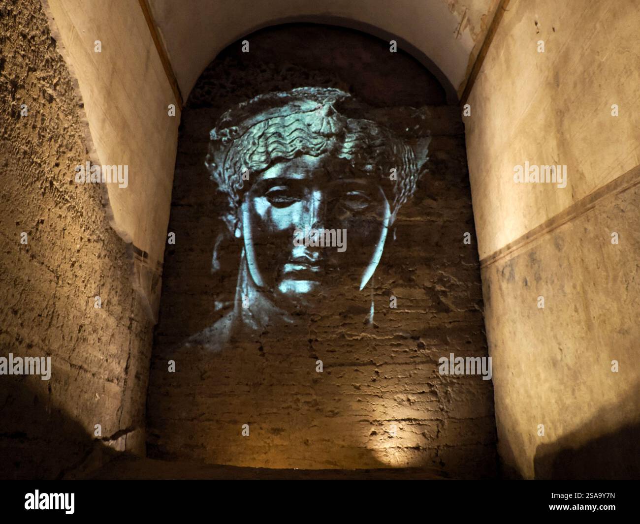 ROME, ITALY - NOVEMBER 30 2024 - The imperial forums Augusto and Livia ...