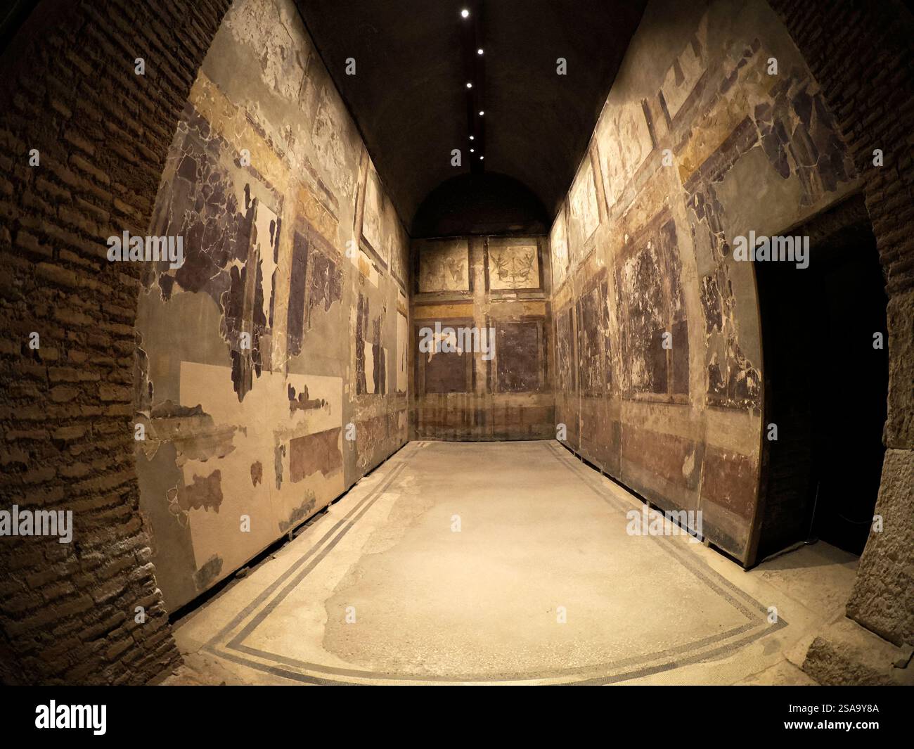 ROME, ITALY - NOVEMBER 30 2024 - The imperial forums Augusto and Livia ...