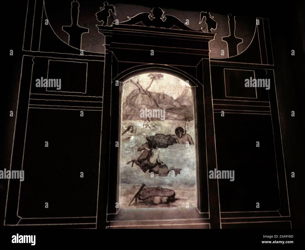 ROME, ITALY - NOVEMBER 30 2024 - The imperial forums Augusto and Livia ...