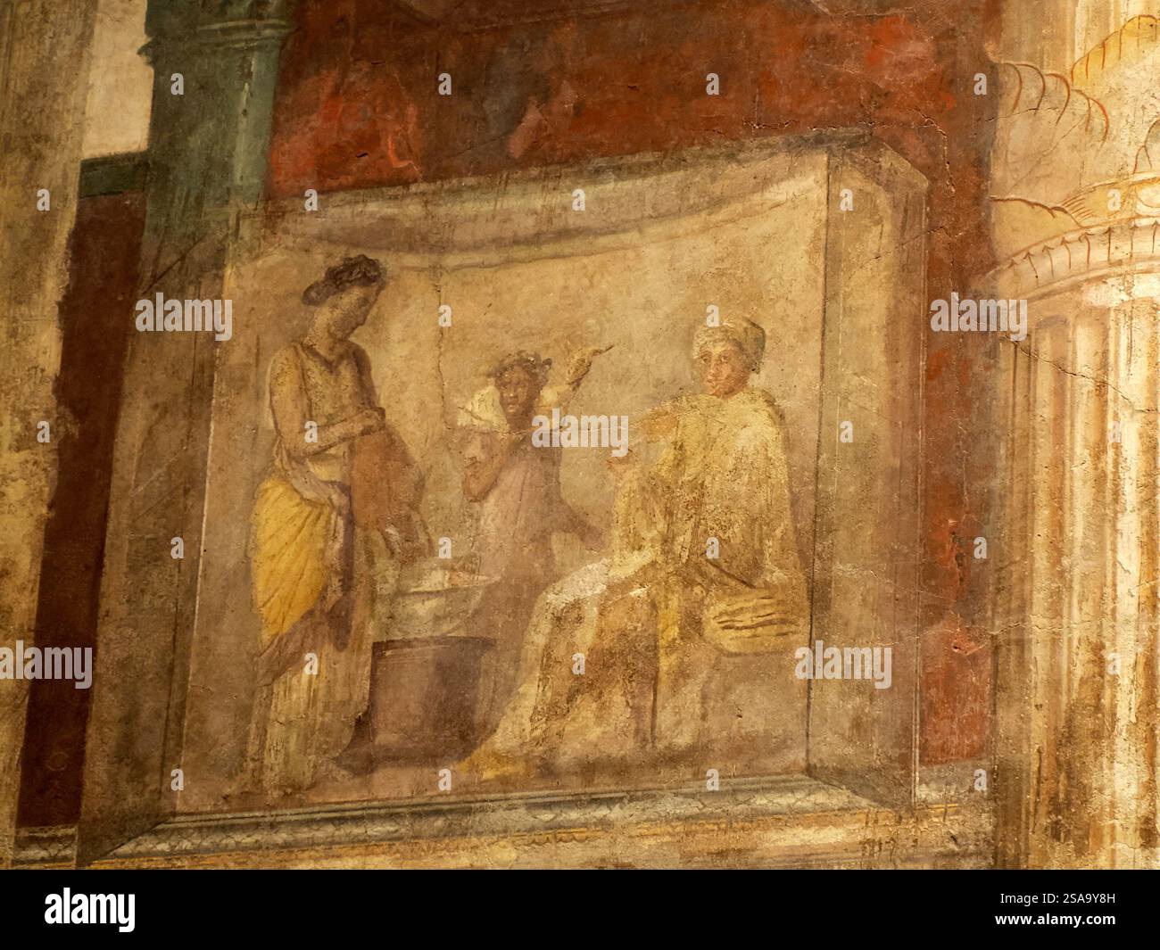 ROME, ITALY - NOVEMBER 30 2024 - The imperial forums Augusto and Livia ...
