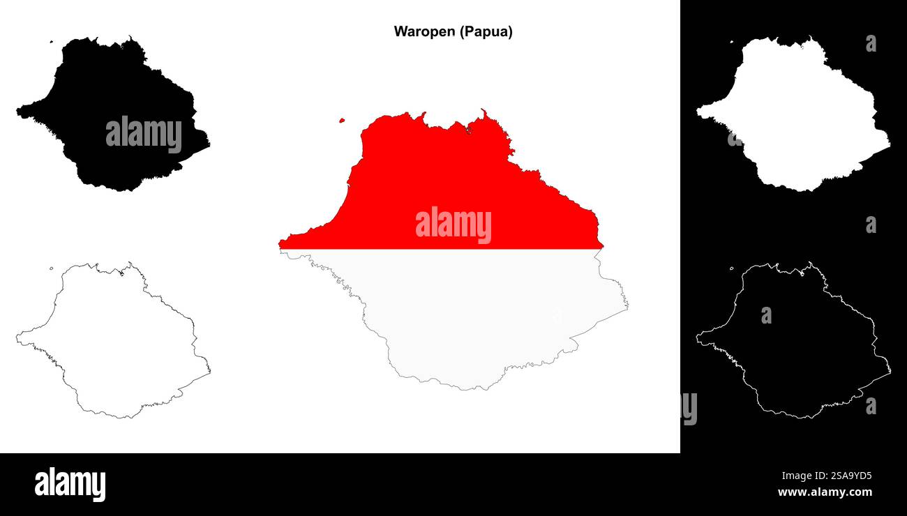 Blank waropen map hi-res stock photography and images - Alamy