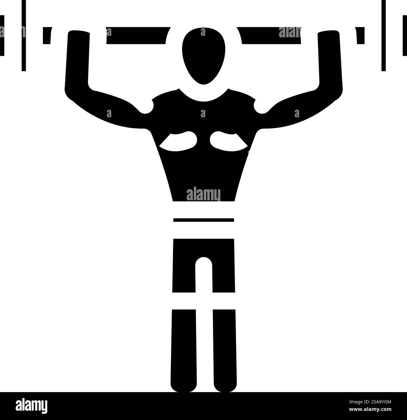 hamstring curls fitness exercise leg glyph icon vector. hamstring curls ...