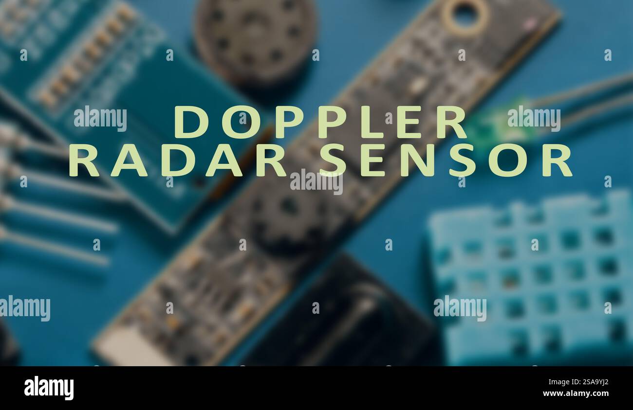 Doppler Radar Sensor Measures velocity, speed, and distance by ...