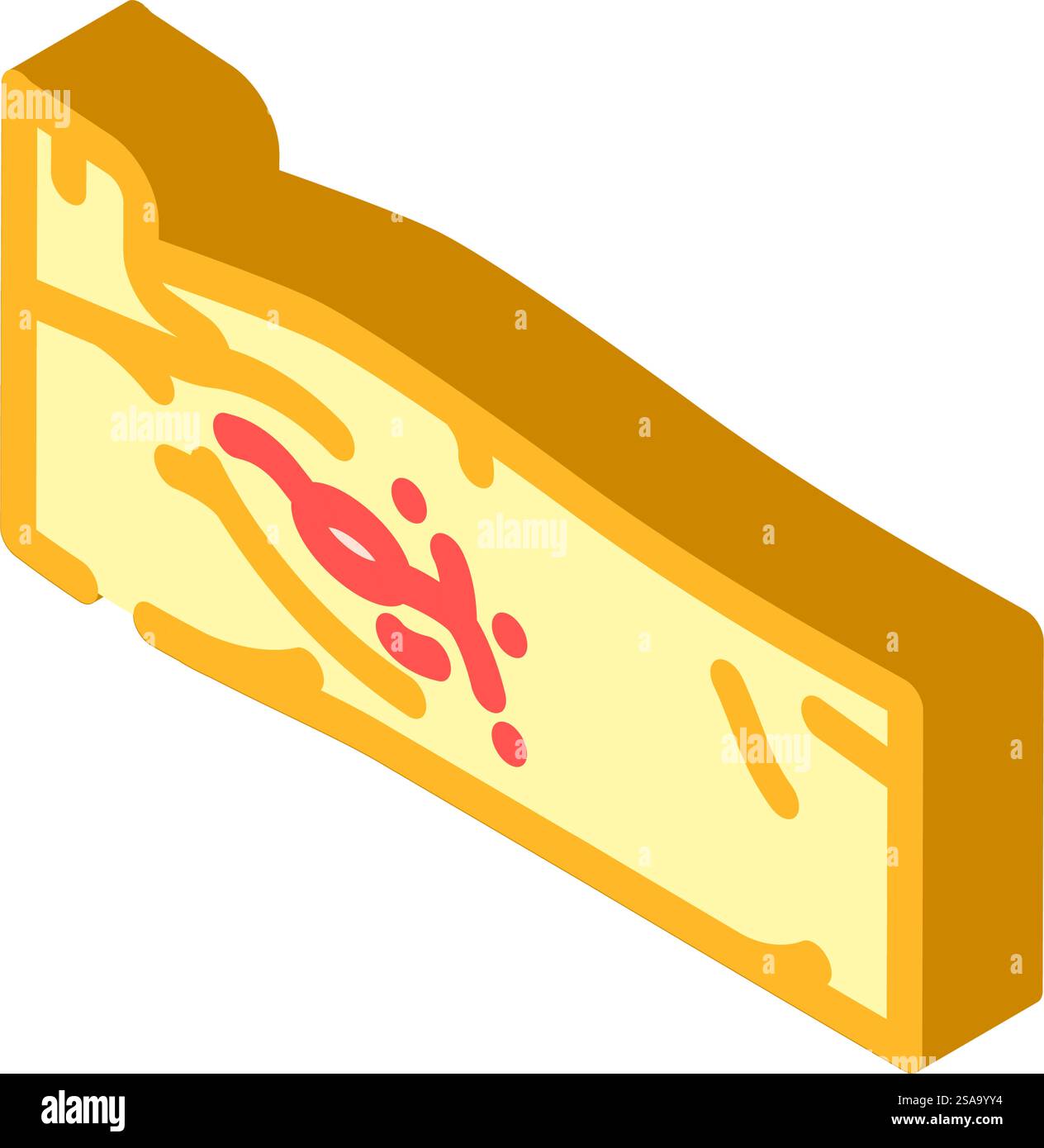 lymph node dissection surgery isometric icon vector. lymph node ...