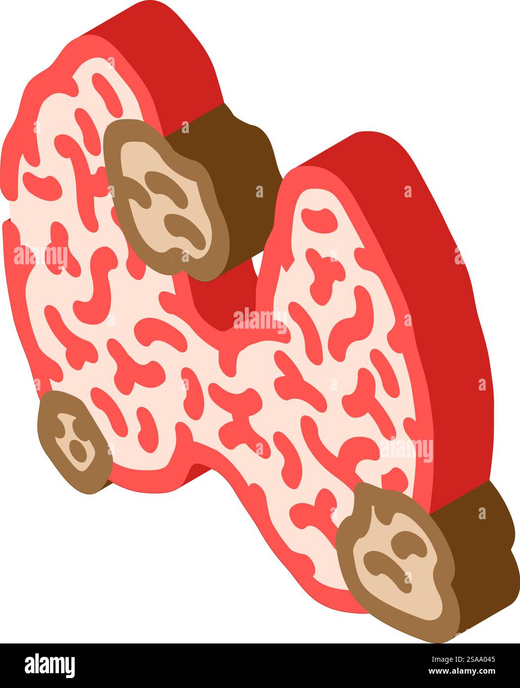 endocrine disorder obesity overweight isometric icon vector. endocrine ...