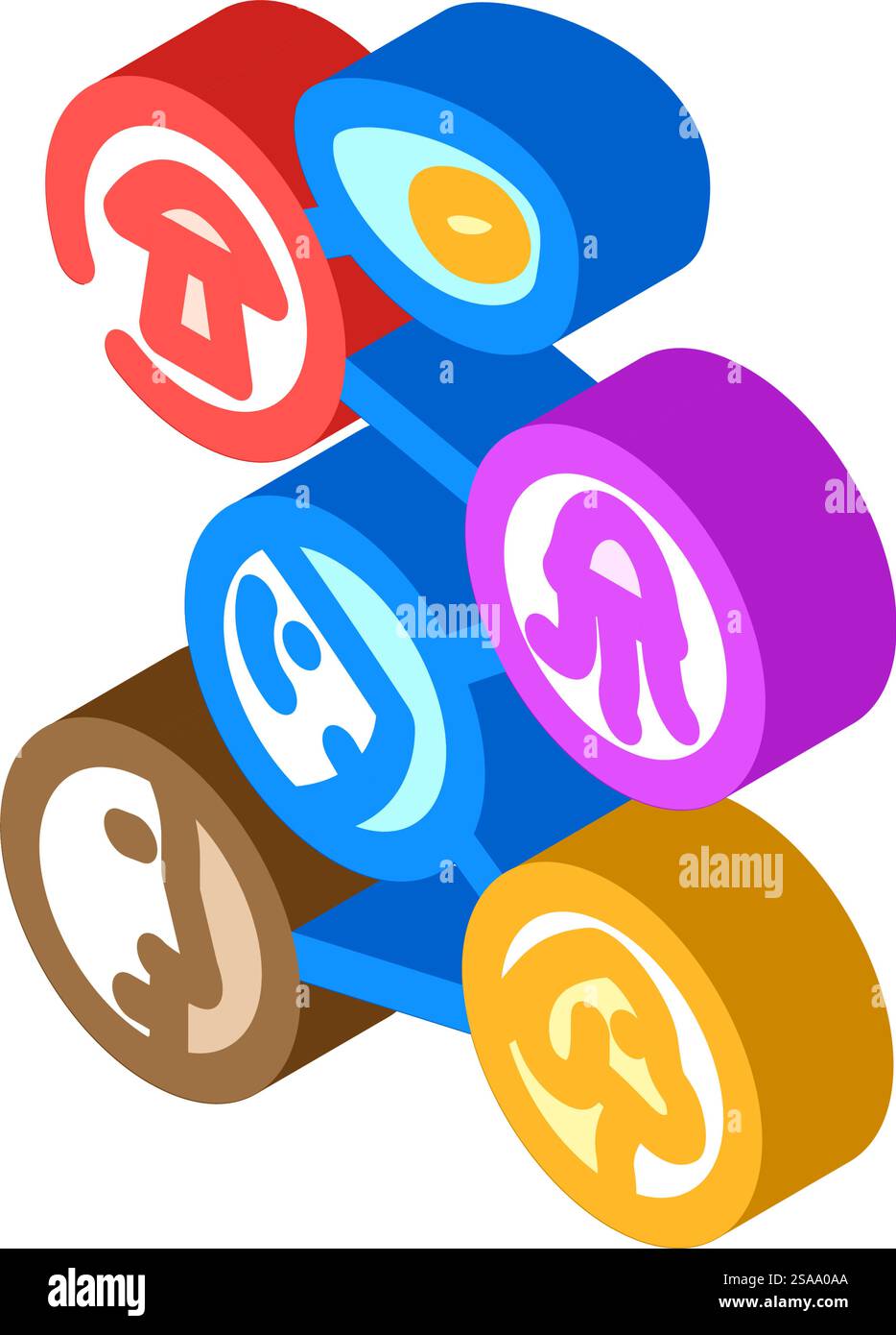 origin of life unsolved mystery isometric icon vector. origin of life ...