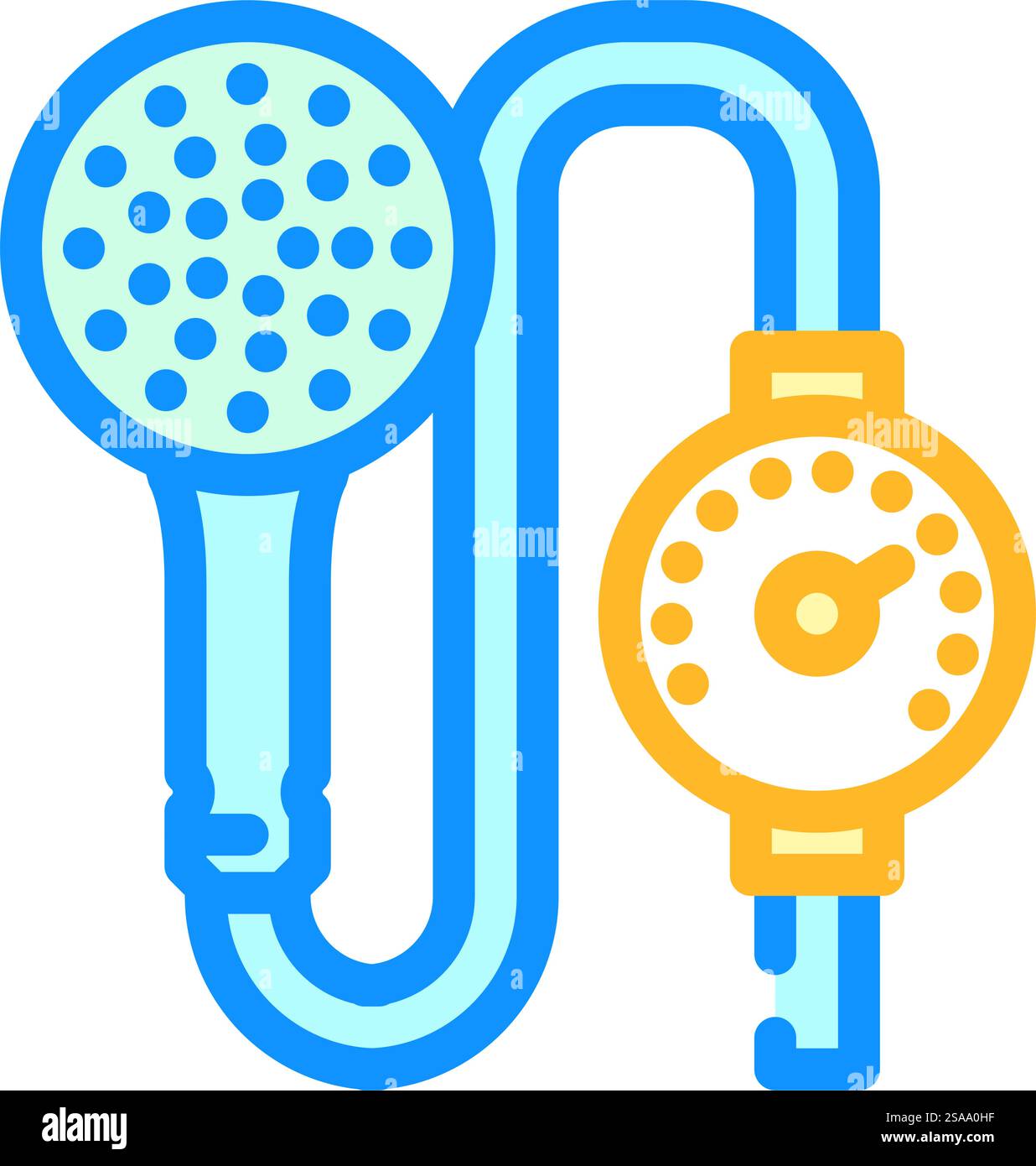 low flow water fixtures energy color icon vector. low flow water ...