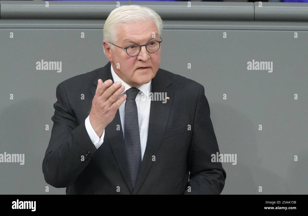 Berlin, Germany. 29th Jan, 2025. Federal President Frank-Walter ...