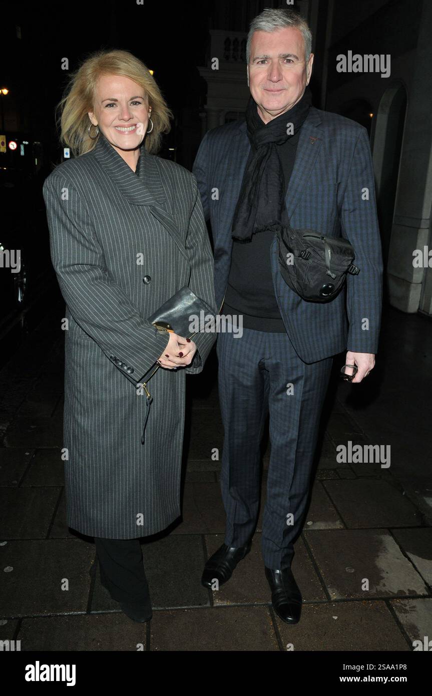 London, UK. 28th Jan, 2025. Sally Lindsay and Steve White at the Radio ...