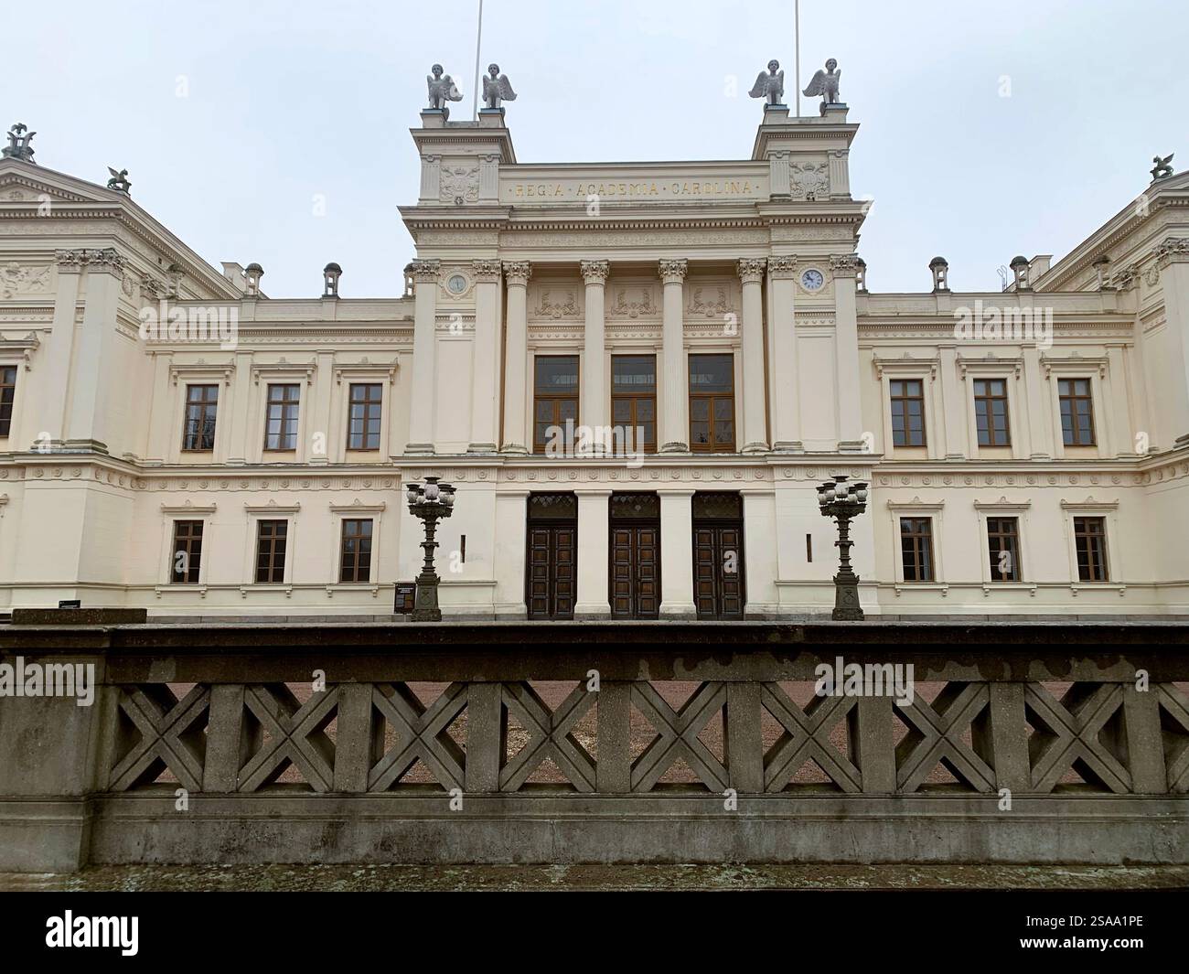 The main building of the Lund University, Skane Sweden, 2025 Stock ...