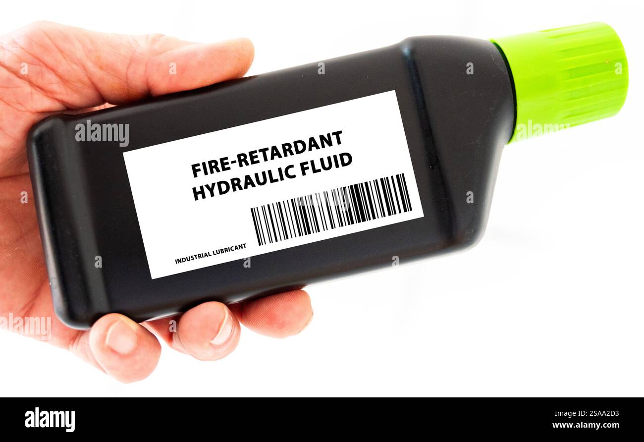 Fire-retardant Hydraulic Fluid Hydraulic fluid resistant to combustion ...