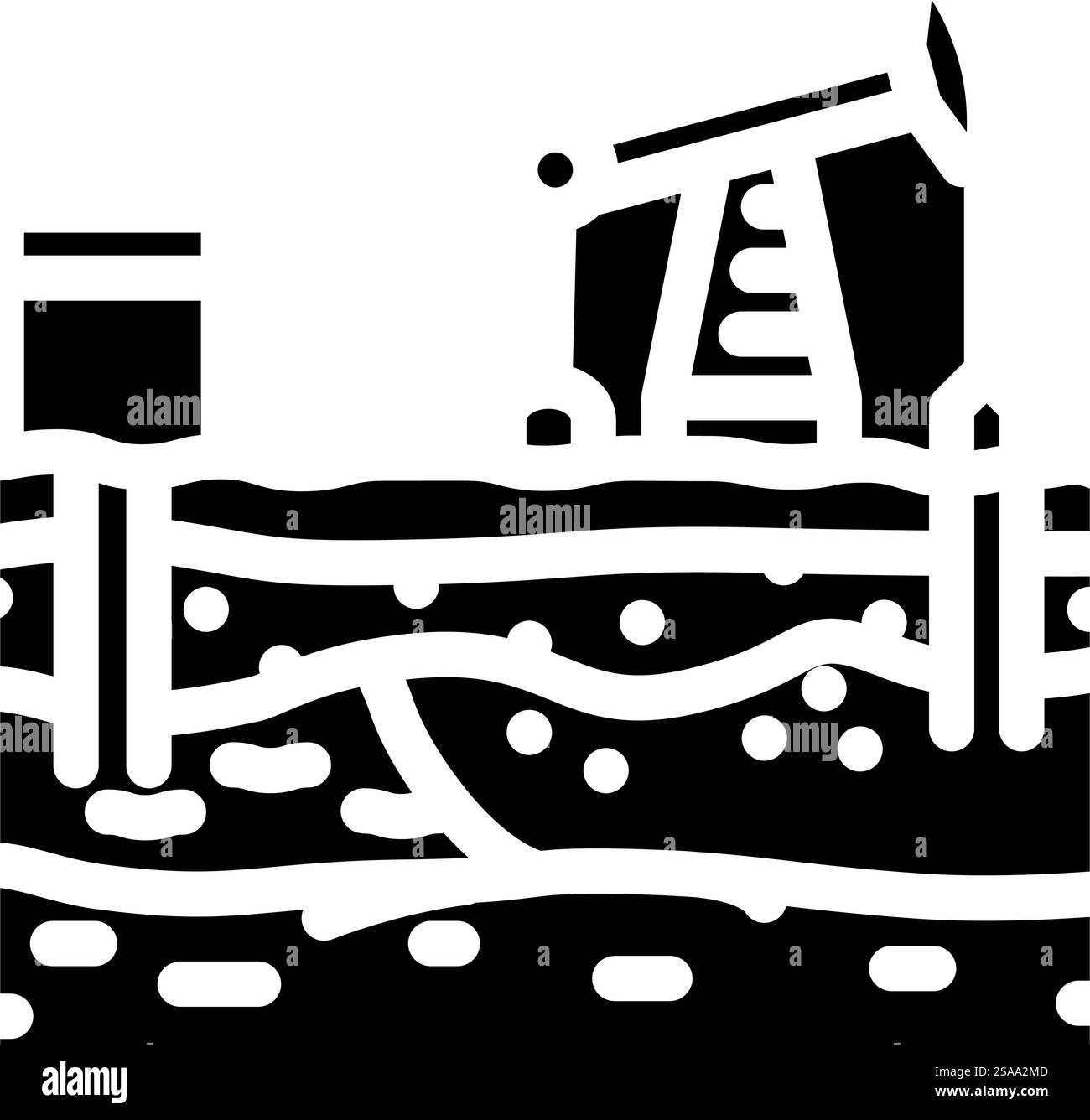 enhanced recovery eor glyph icon vector. enhanced recovery eor sign ...