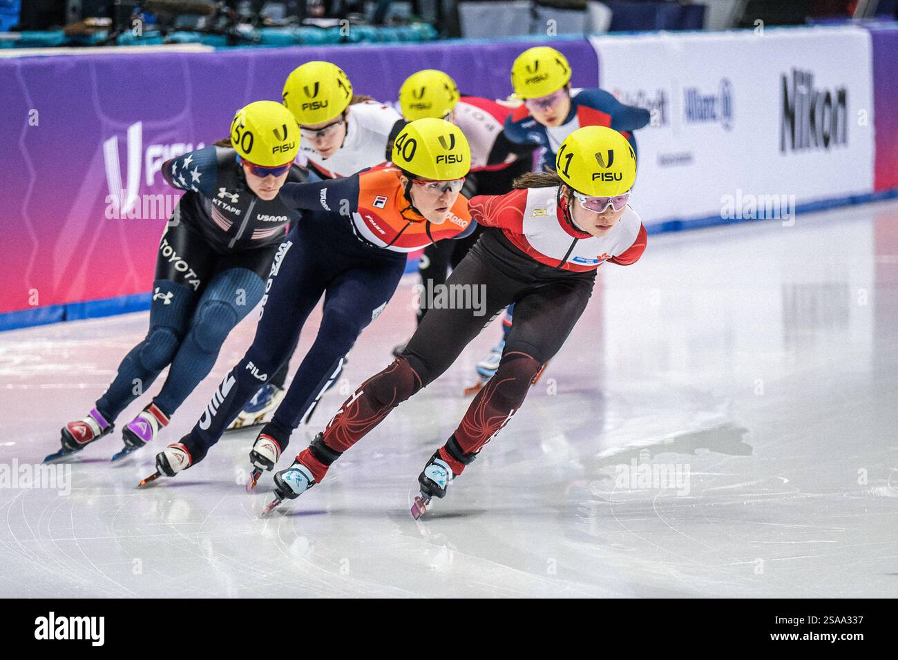 Turin, Italy. 21st Jan, 2025. Ching Shun Nicole Law of Hong Kong, China ...
