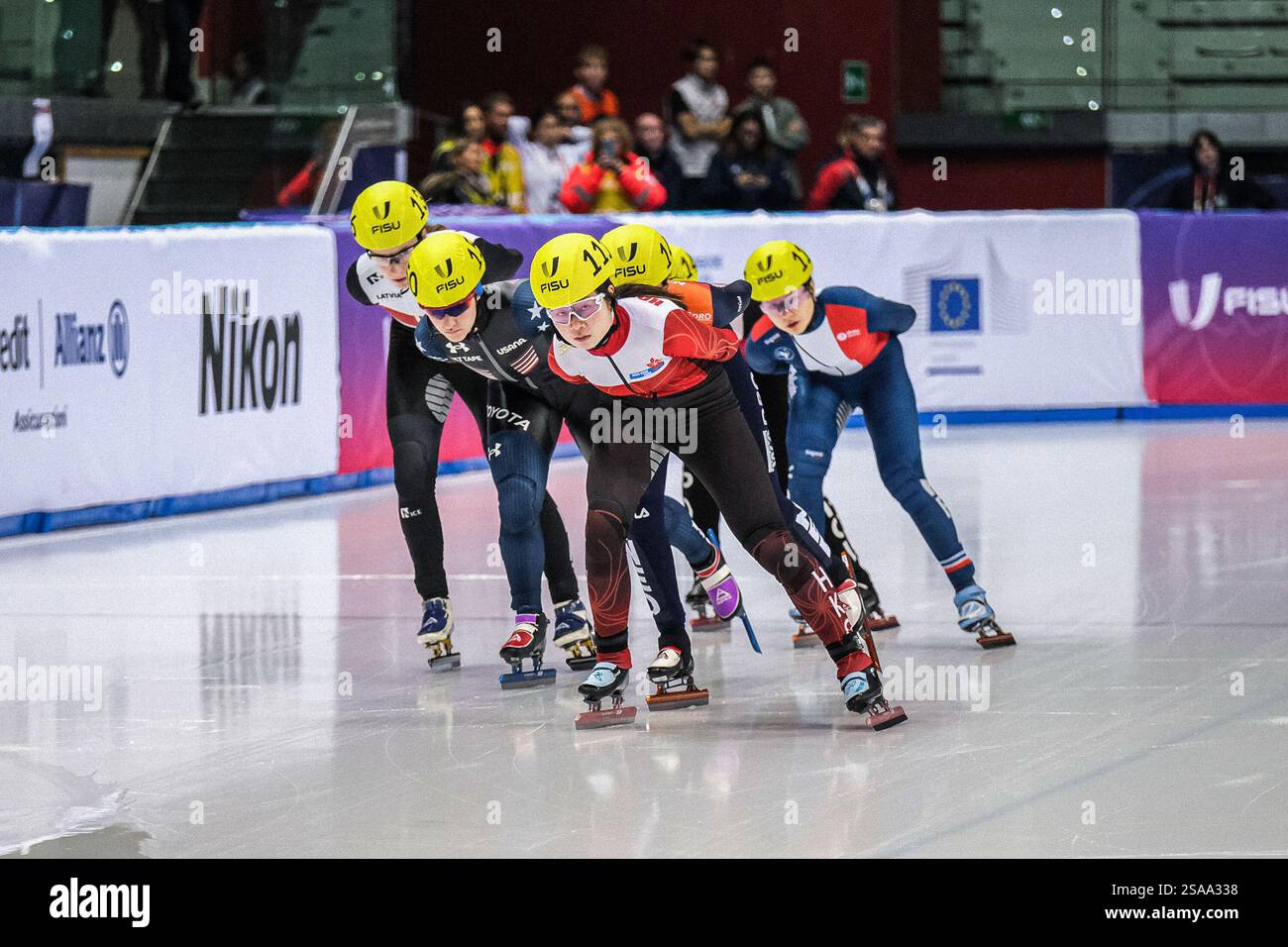 Turin, Italy. 21st Jan, 2025. Ching Shun Nicole Law of Hong Kong, China ...