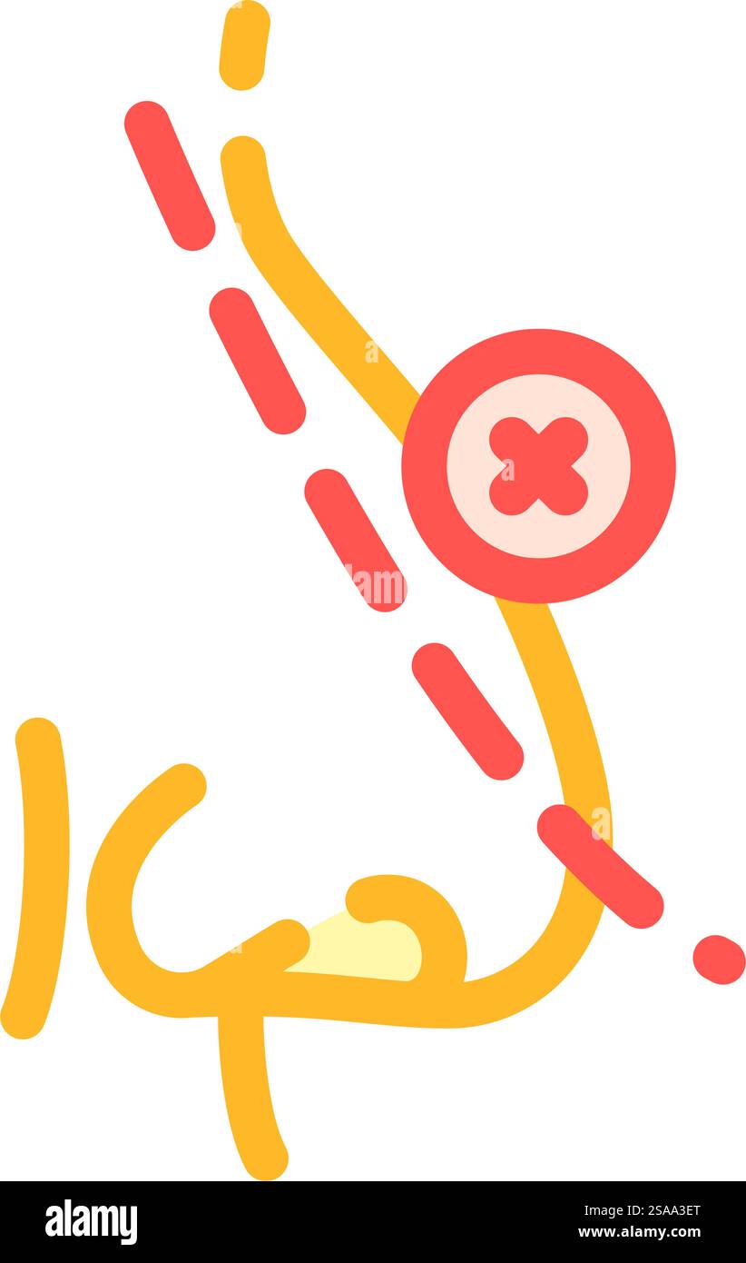 rhinoplasty surgery color icon vector. rhinoplasty surgery sign ...