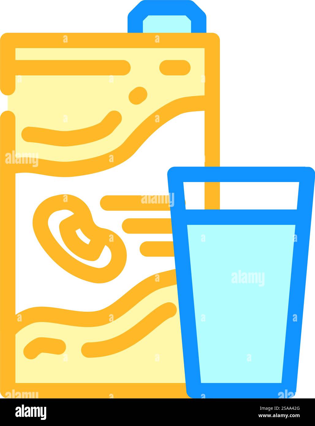 soy milk carton vegan food color icon vector. soy milk carton vegan ...