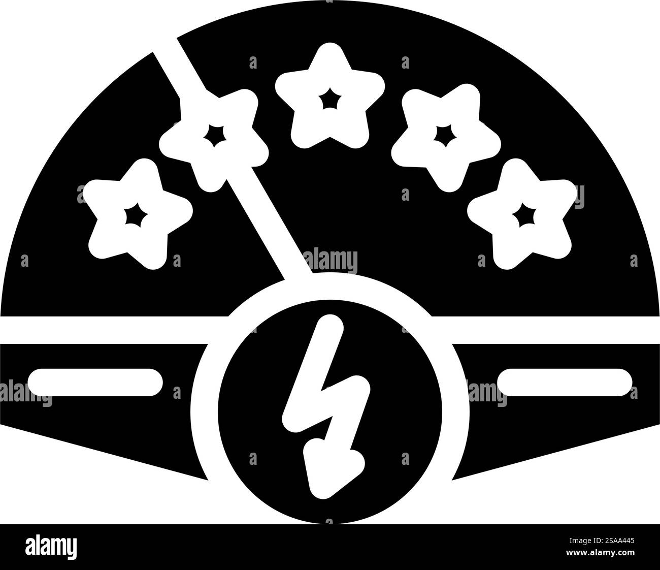 star rating energy conservation glyph icon vector. star rating energy ...