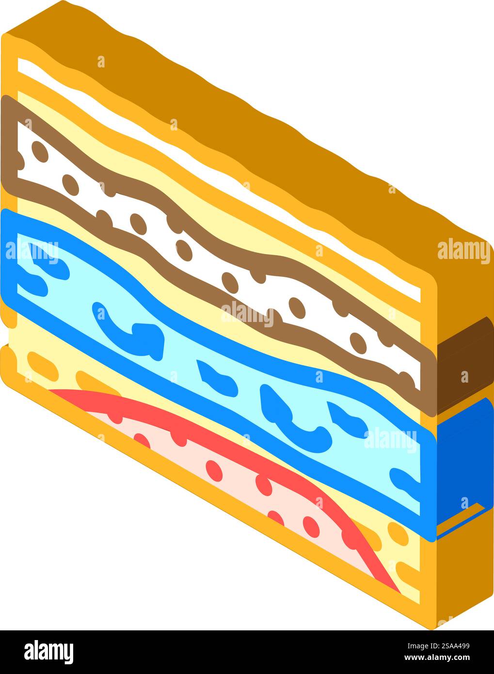 reservoir geothermal energy isometric icon vector. reservoir geothermal ...