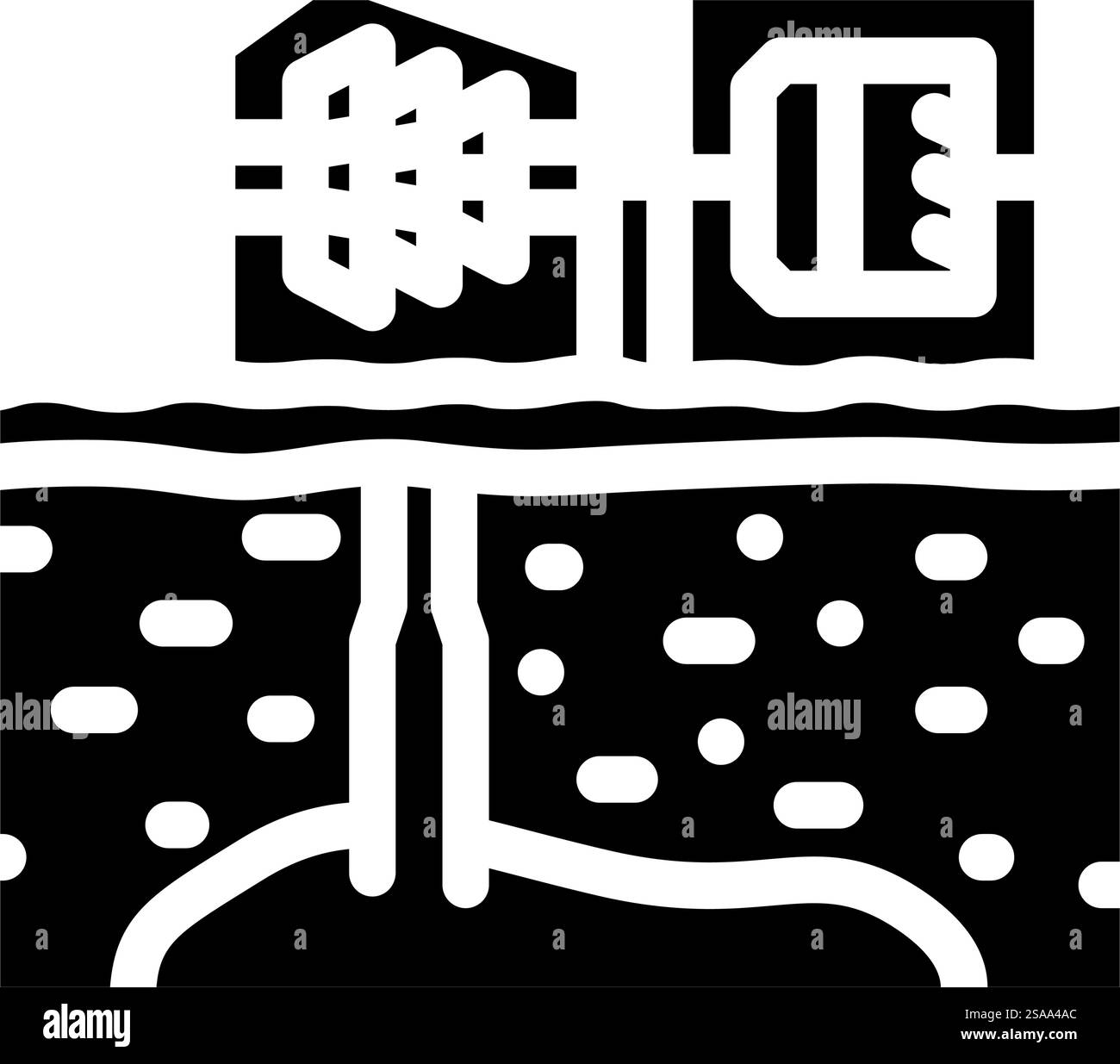 turbine geothermal energy glyph icon vector. turbine geothermal energy ...