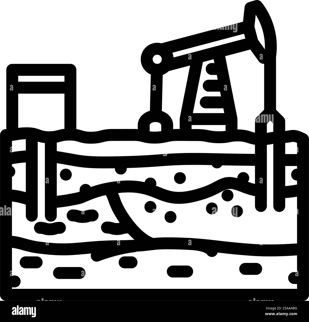 enhanced recovery eor line icon vector. enhanced recovery eor sign ...