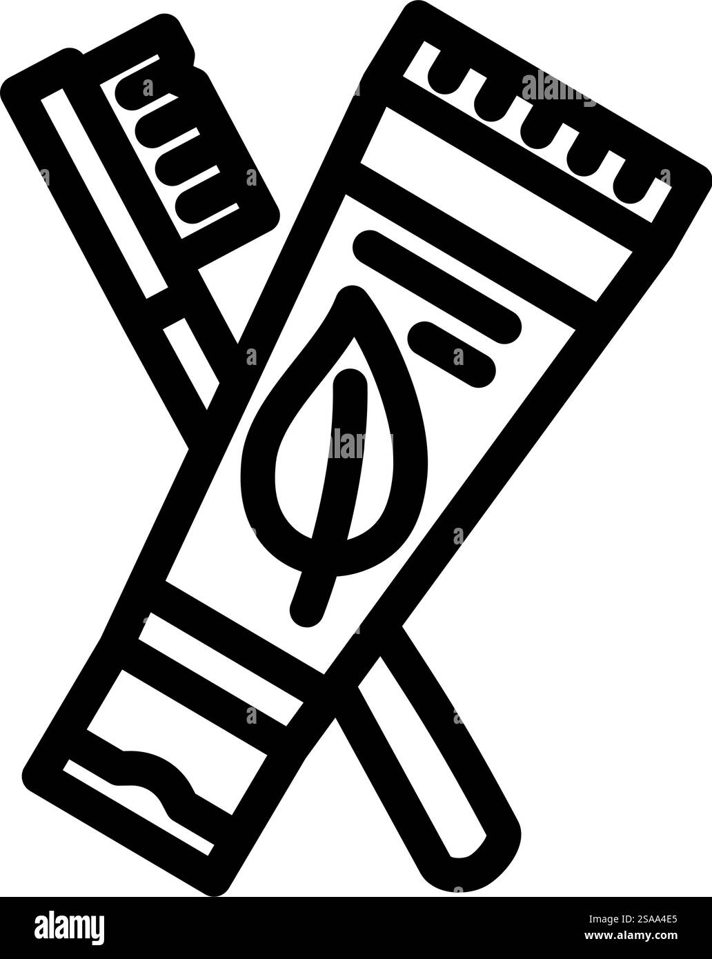 herbal paste ayurveda line icon vector. herbal paste ayurveda sign ...