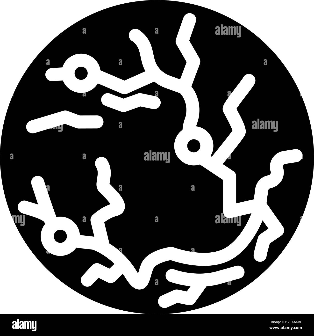 Retina scan symbol Black and White Stock Photos & Images - Alamy