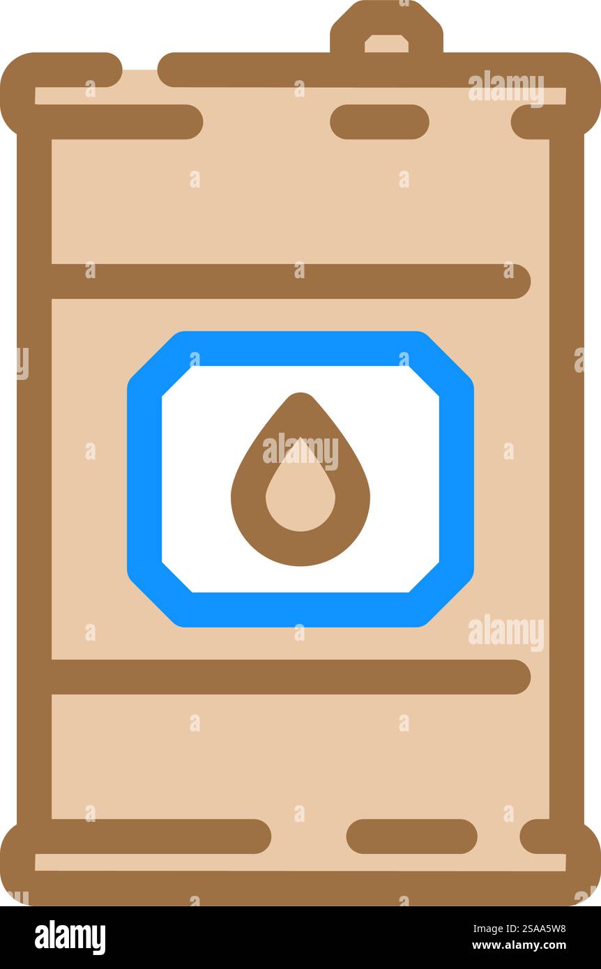petroleum oil industry color icon vector. petroleum oil industry sign ...