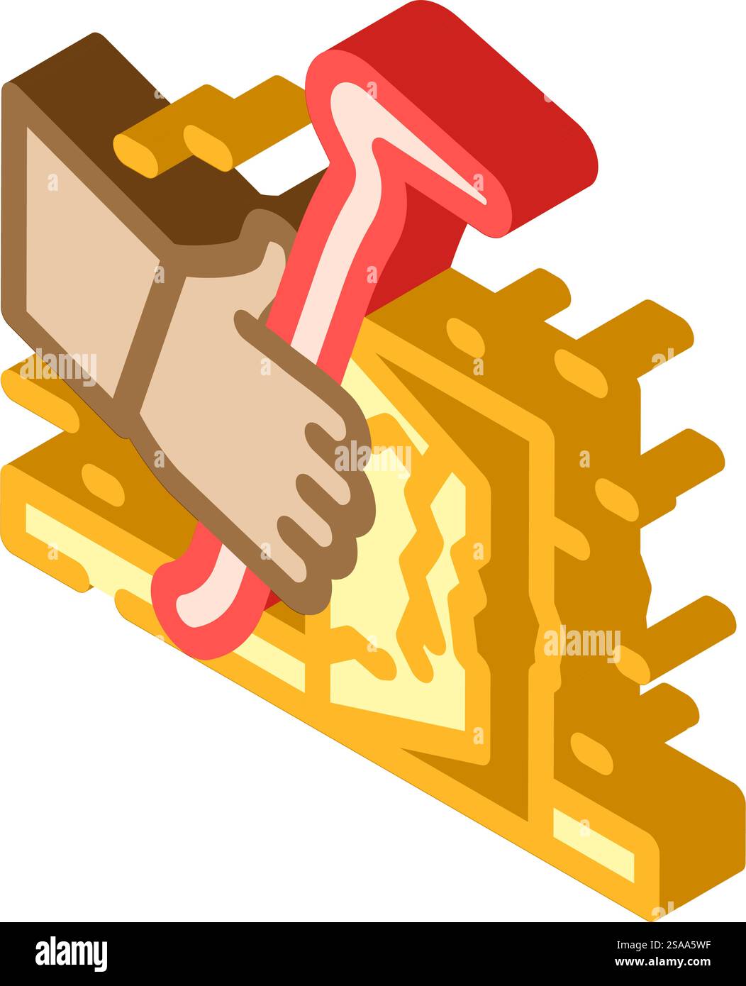 burglary crime isometric icon vector. burglary crime sign. isolated ...