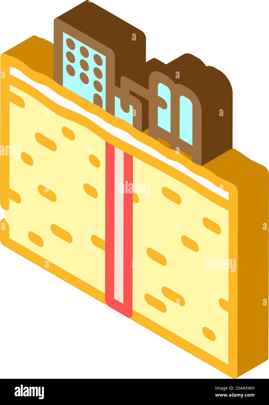 plant geothermal energy isometric icon vector. plant geothermal energy ...