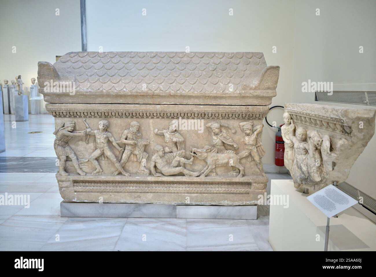 Ancient artifacts exhibited in National Archaeological Museum, housing ...