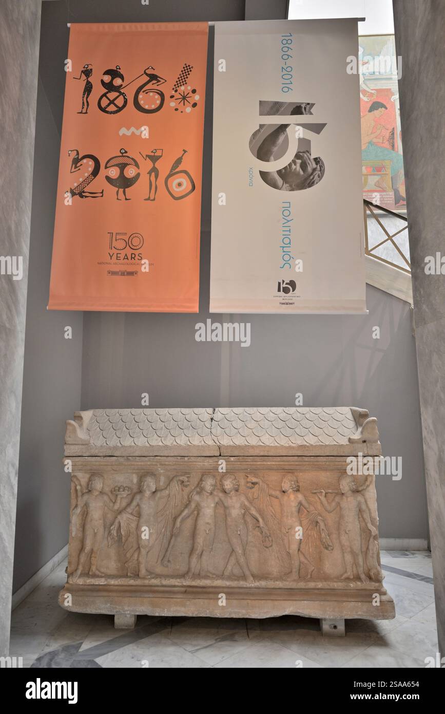 Ancient artifacts exhibited in National Archaeological Museum, housing ...