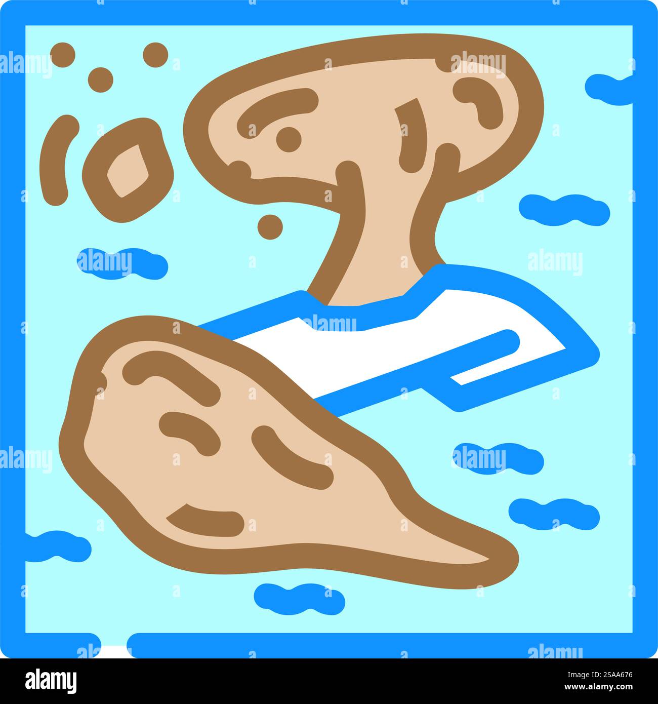 spill oil industry color icon vector. spill oil industry sign. isolated ...