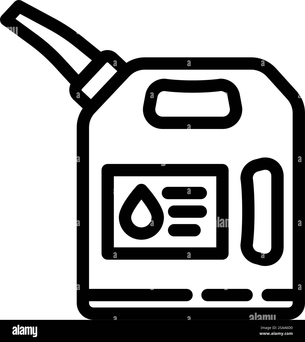 gasoline oil industry line icon vector. gasoline oil industry sign ...