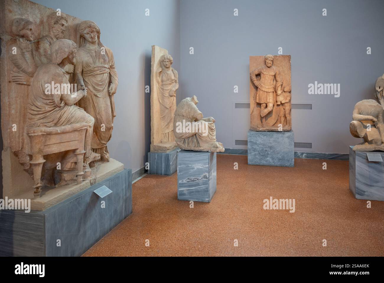 Ancient artifacts exhibited in National Archaeological Museum, housing ...