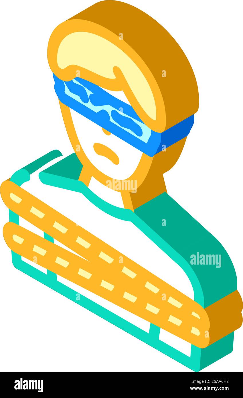 kidnapping crime isometric icon vector. kidnapping crime sign. isolated ...