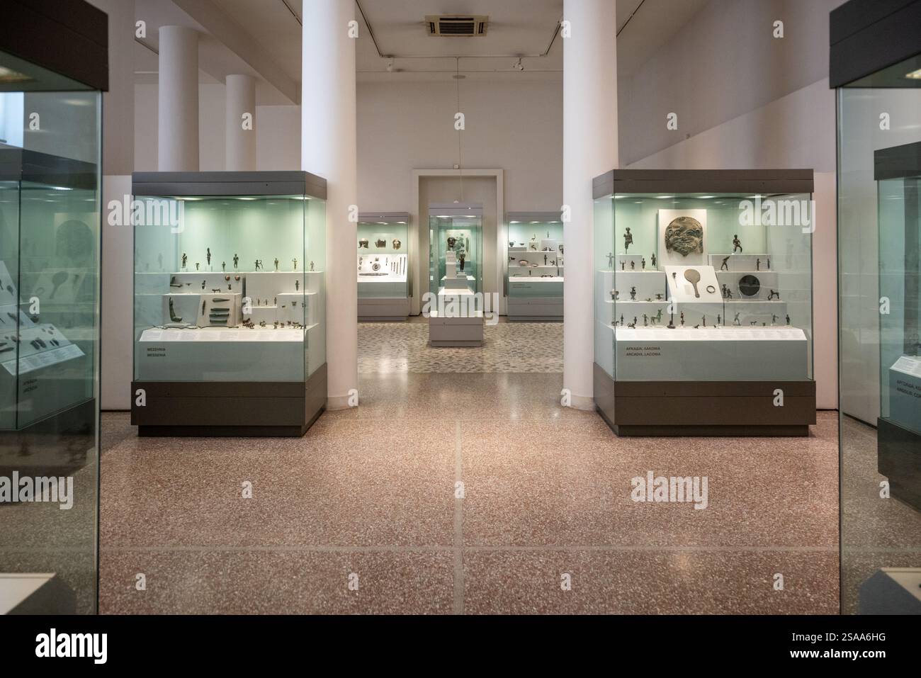Ancient artifacts exhibited in National Archaeological Museum, housing ...