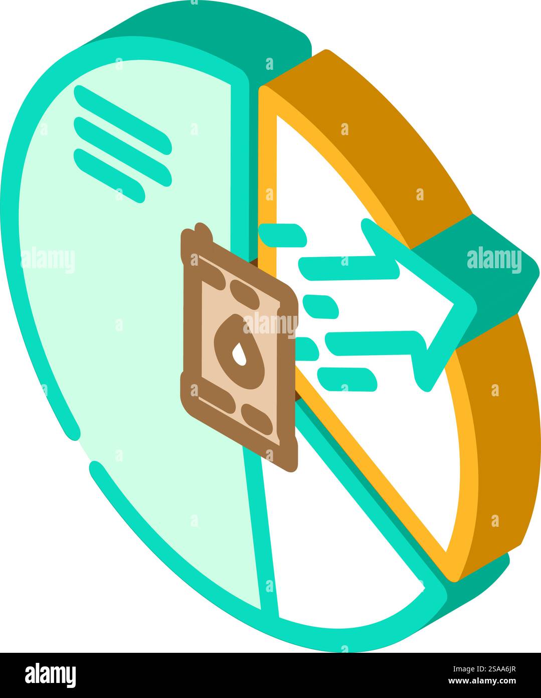 export oil industry isometric icon vector. export oil industry sign ...